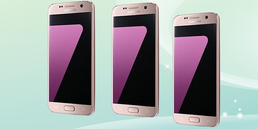 Un nouveau modèle du Galaxy S7 de Samsung coloré en rose voit le jour ...